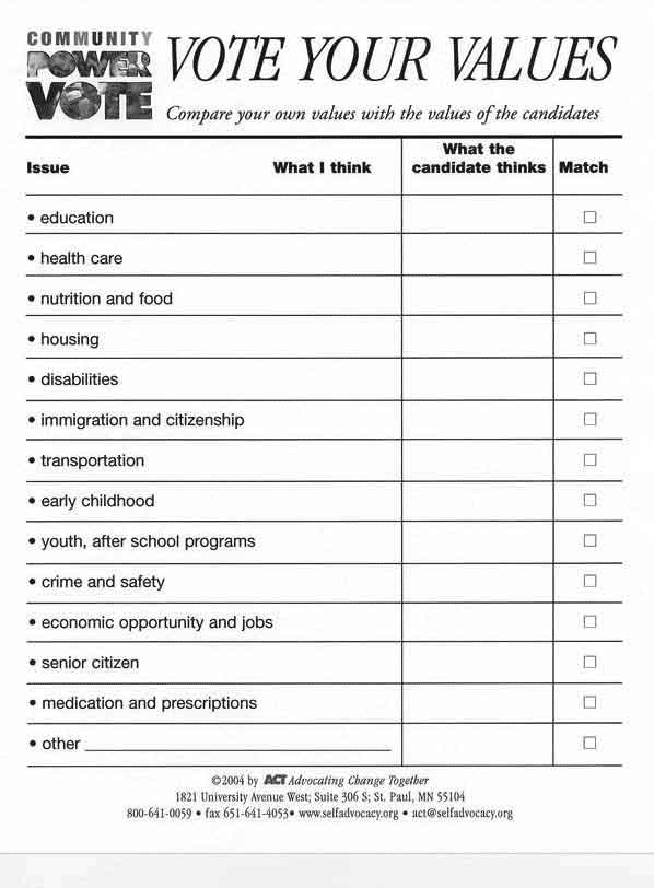Impact Newsletter: Voting Our Values
